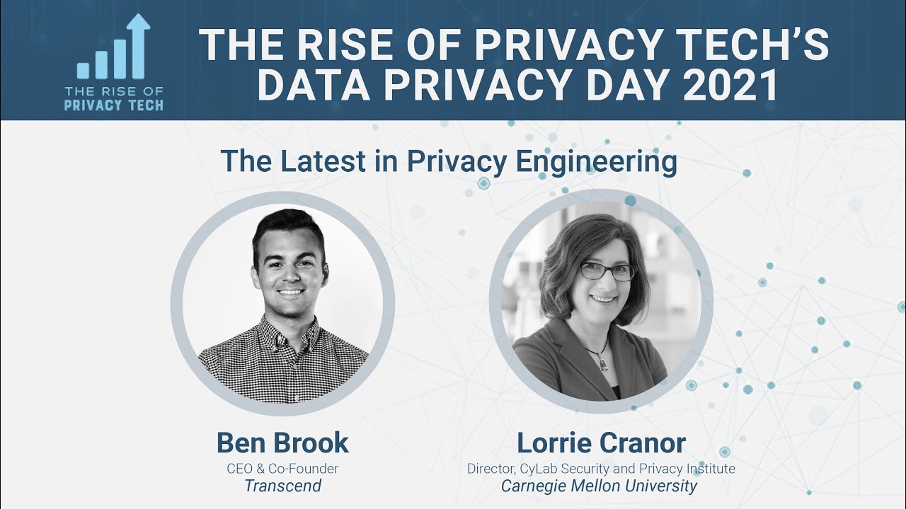 TROPT DPD 2021: The Latest in Privacy Engineering - YouTube