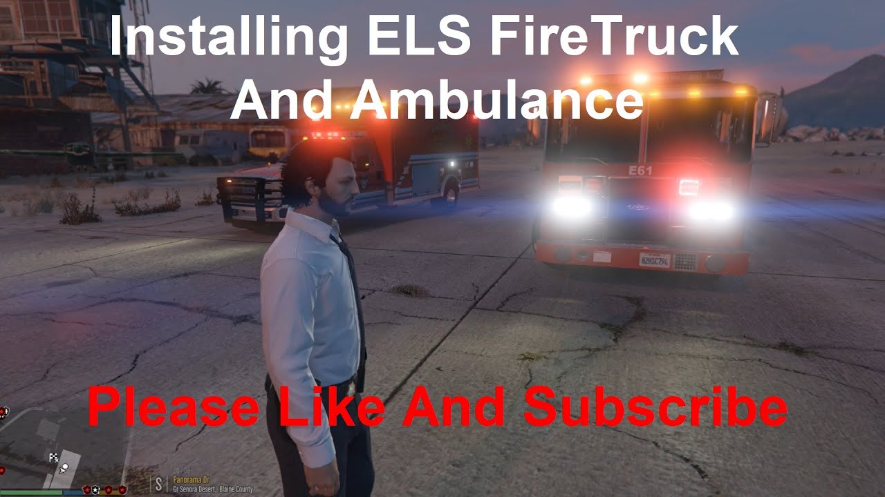 Installing ELS Firetruck And Ambulance. - YouTube