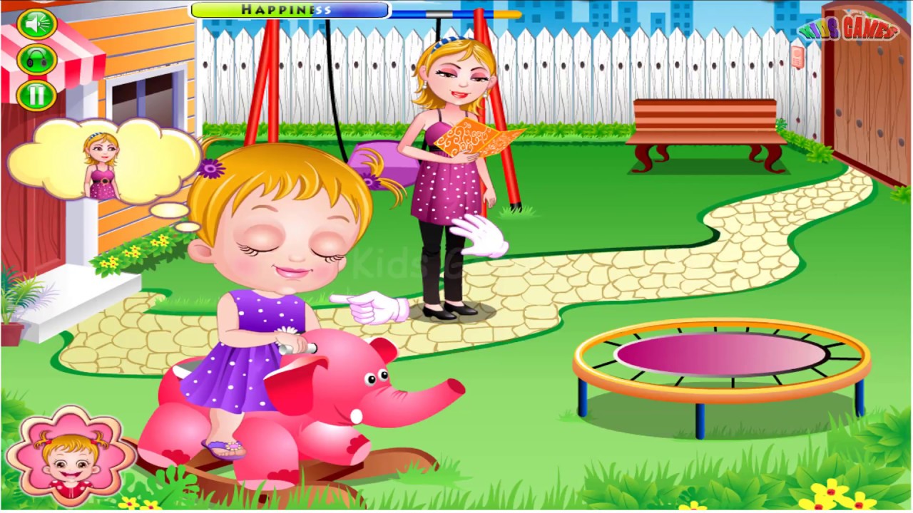 New Baby Hazel Popular Games For Kids - Baby Hazel Flower - YouTube