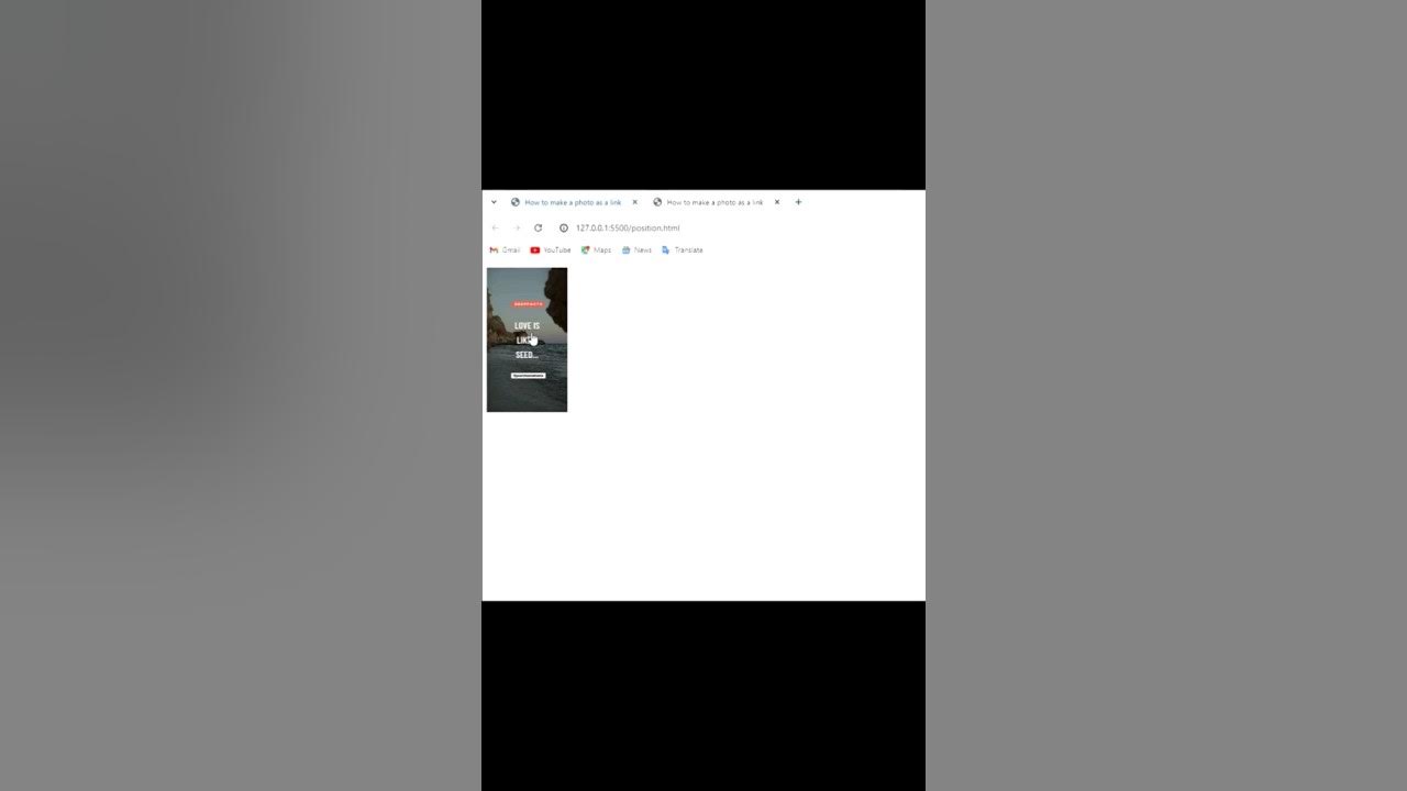How To Make A Photo As Link In Html Html Python Css Programming Coading Code Javascript