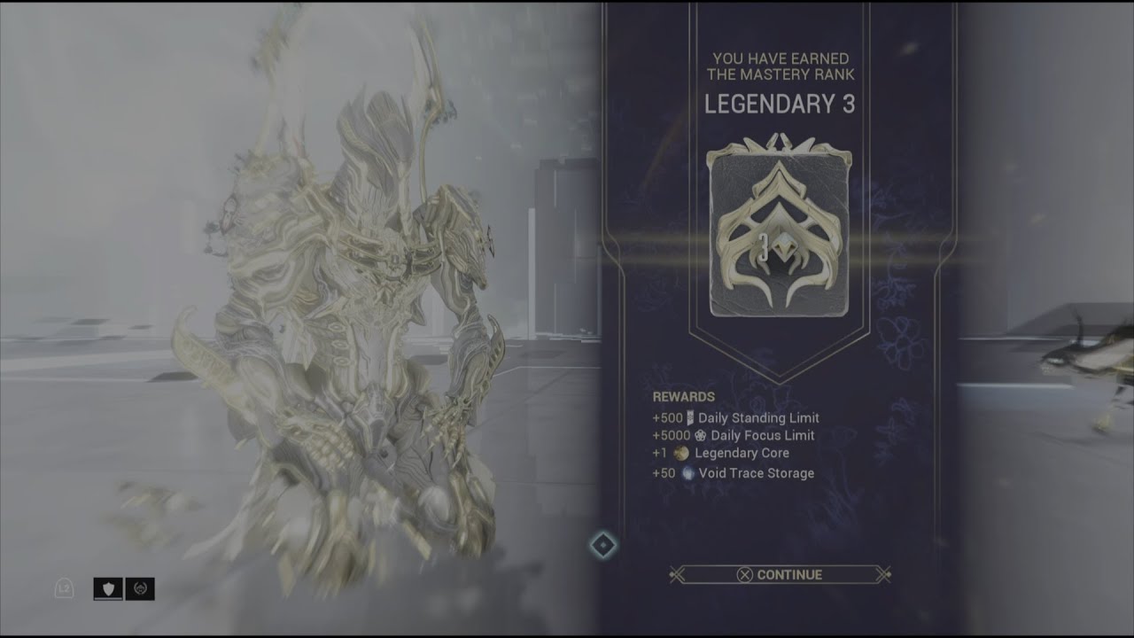 Warframe - Legendary Rank 3 Test - YouTube