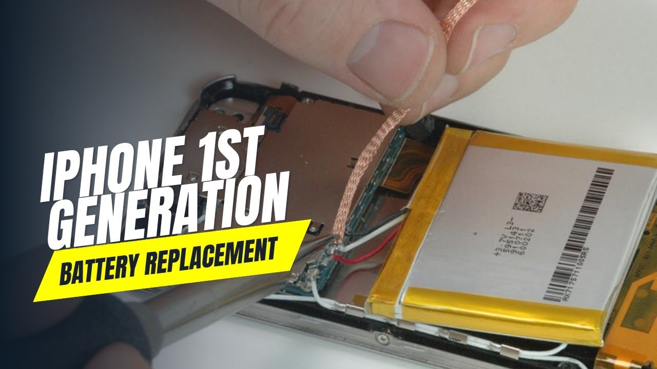 Tips and Trick iPhone 1st Generation Battery Replacement - YouTube