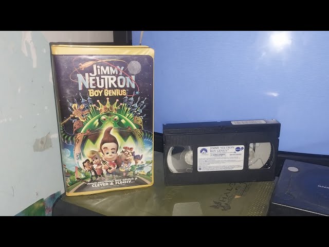 Opening To Jimmy Neutron Boy Genius Uk Vhs 2002 Youtube