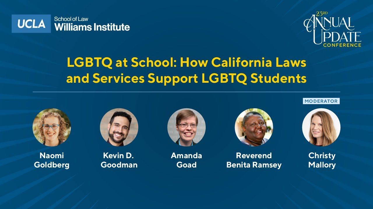 LGBTQ at School: How California Laws and Services Support LGBTQ ...