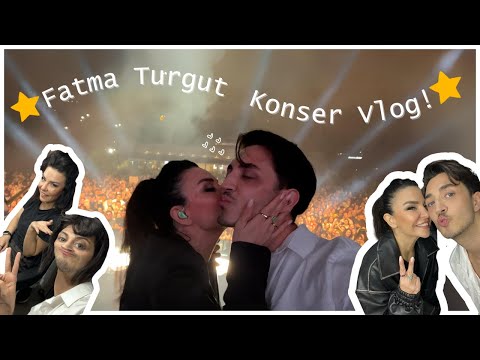 FATMA TURGUT KONSER VLOG  - SAHNEYE ÇIKTIMMM ! 😱😱😱