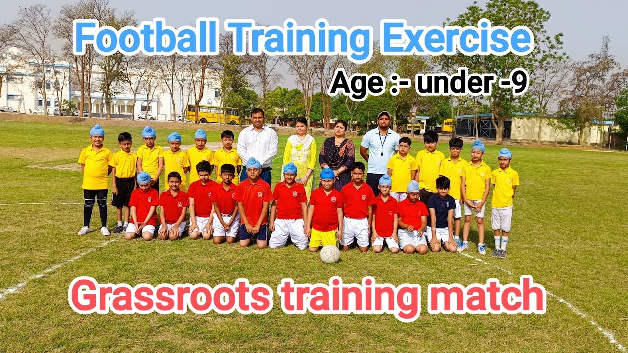 Teamwork and Tactics: Under 9 Grassroots Training Match Analysis ...