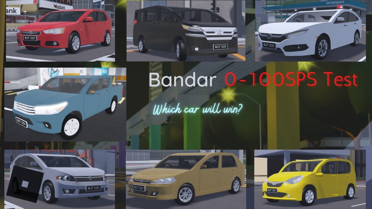 Bandar 0-100SPS Vehicle Test | Roblox - YouTube
