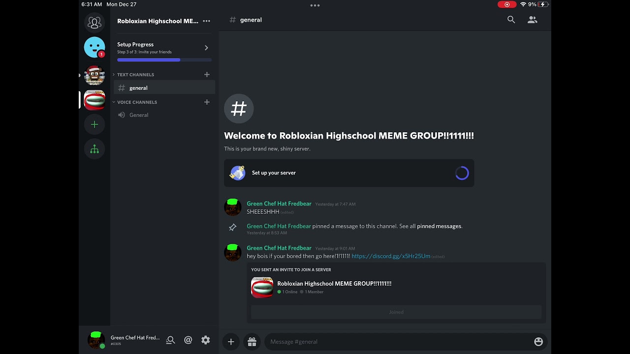 I Made An Discord Server But I Can’t Finish The Last Step ...