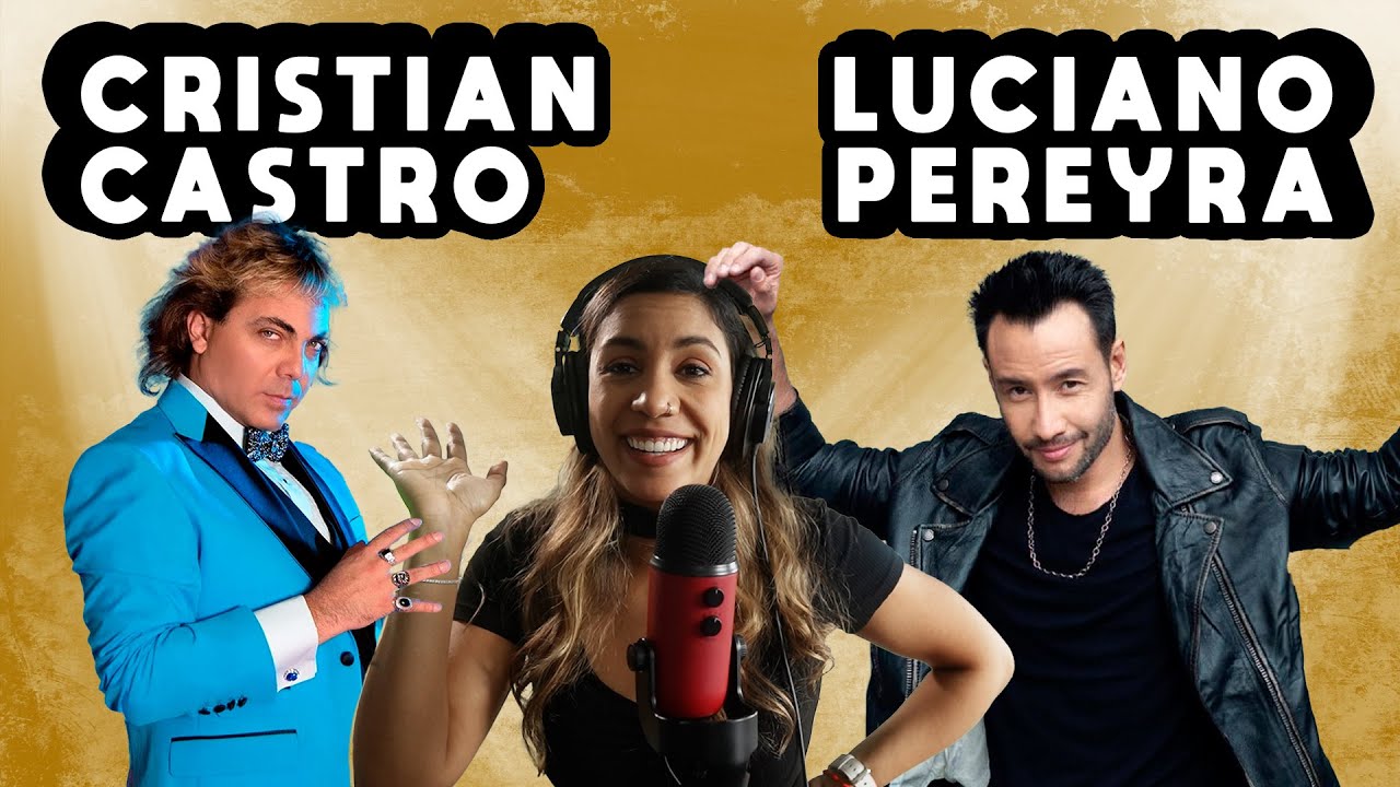 LUCIANO PEREYRA y CRISTIAN CASTRO Cantan juntos!!😮Vocal coach Reacciona ...