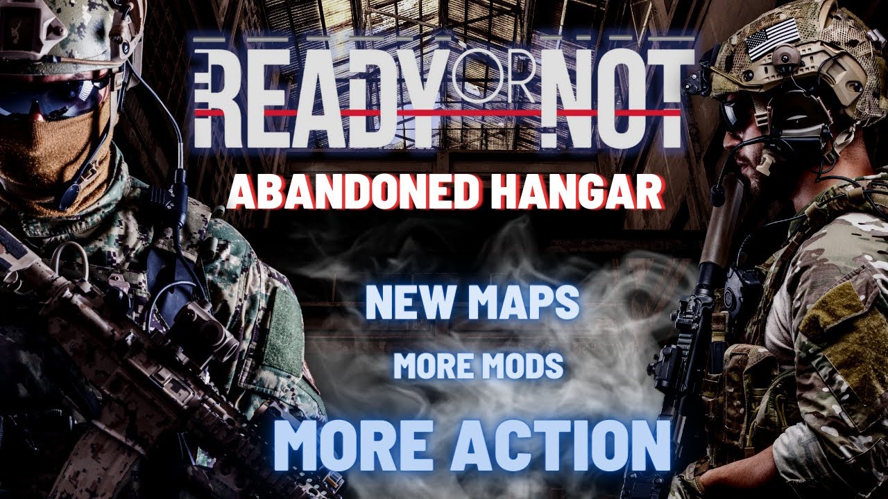 Ready or Not: Abandoned Hangar mod MAP - YouTube
