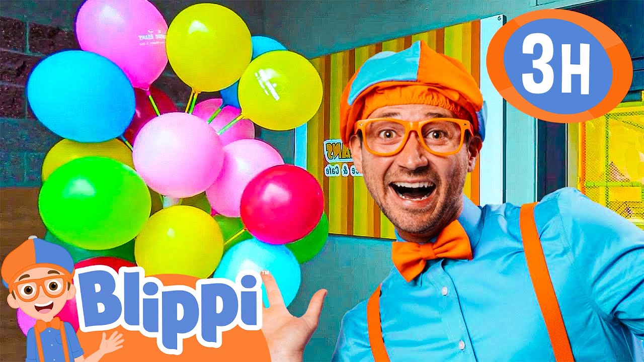 Learn Colors With Blippi's Balloons! | Blippi and Meekah Best Friend ...