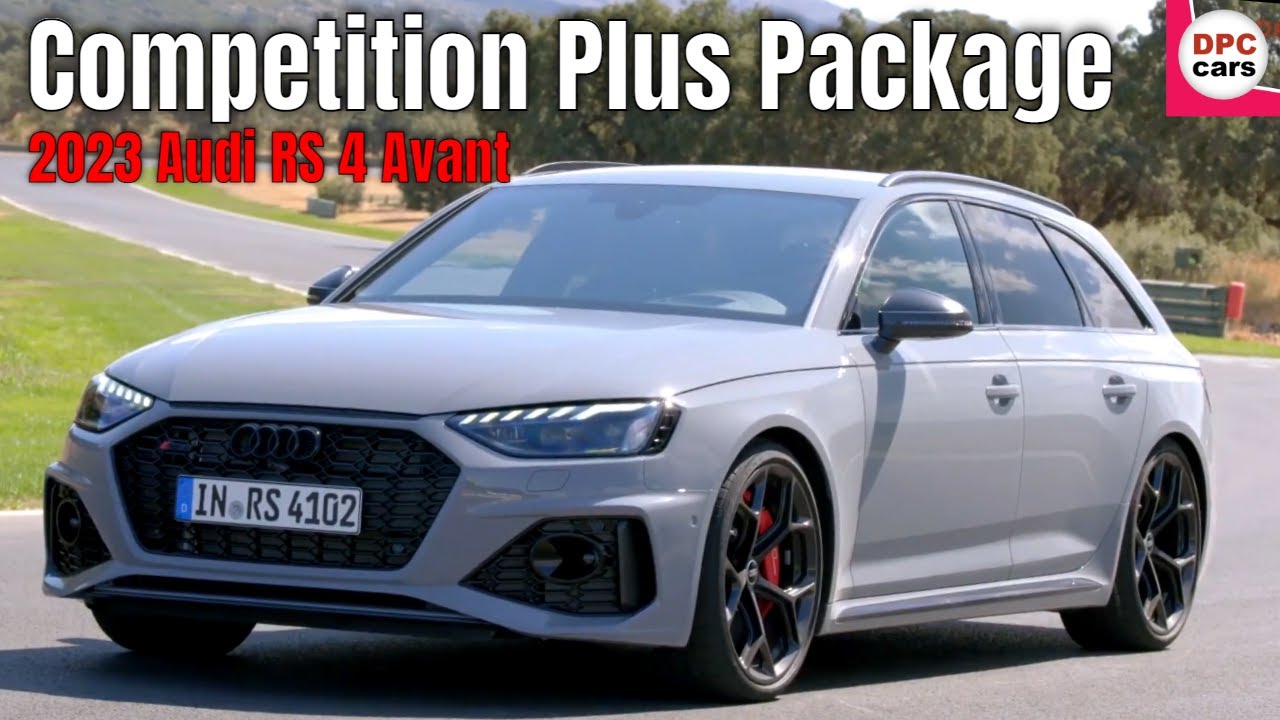 2023 Audi RS 4 Avant with competition plus package - YouTube
