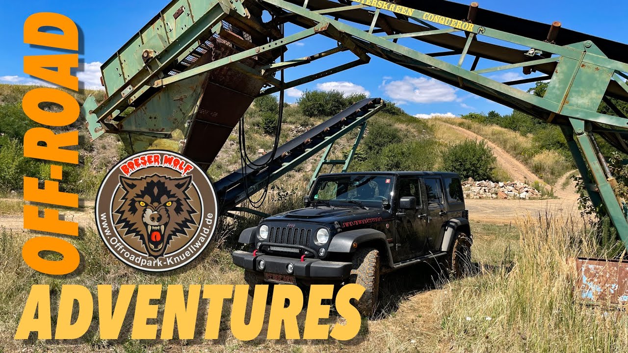 Jeep Wrangler | Off-Road at Böser Wolf | Germany - YouTube