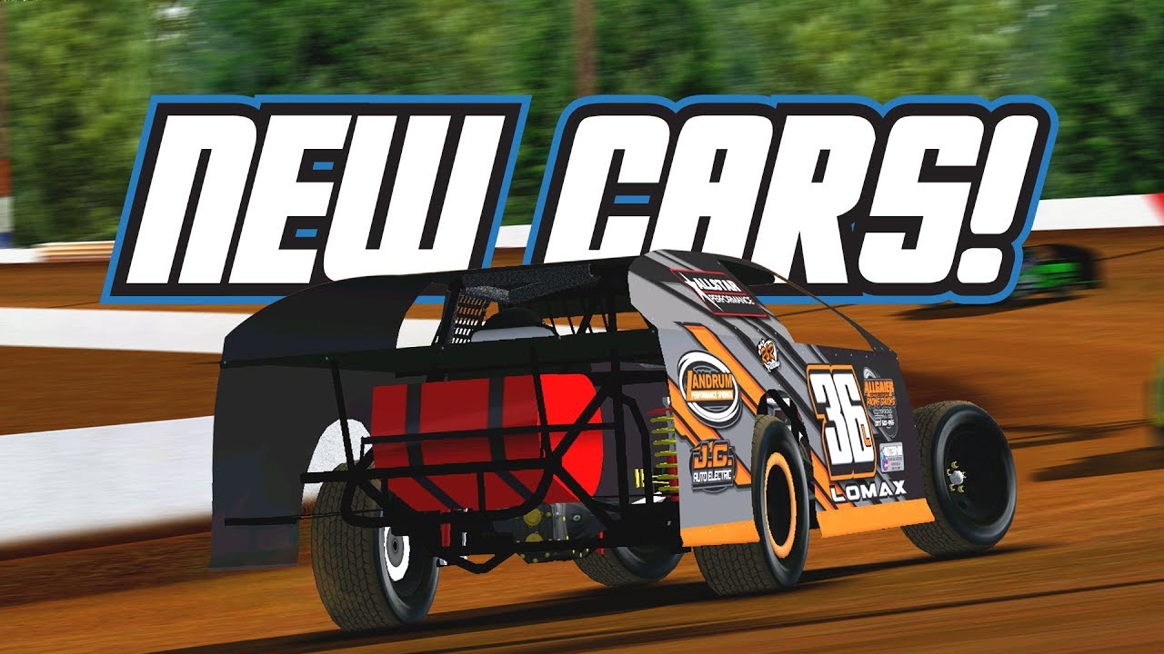 rFactor: New Cars! (UMP Modifieds @ 7 Flags) - YouTube