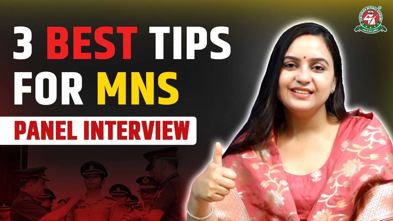 3 Golden Tips 🤞 for MNS Panel Interview | Crack MNS 2024 exam #mns # ...