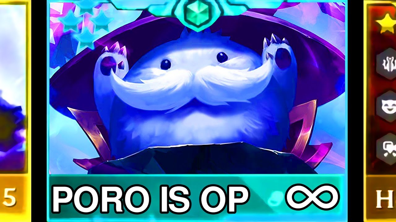 BROKEN S+TIER PORO STRATEGY ⭐⭐⭐⭐ | TFT SET 9.5 - YouTube