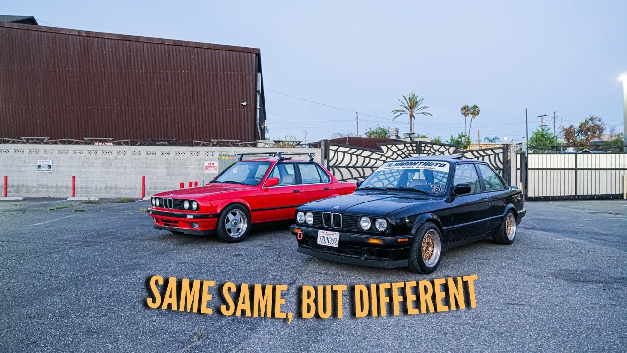 Stock E30 owner drives S52 swap E30 - YouTube