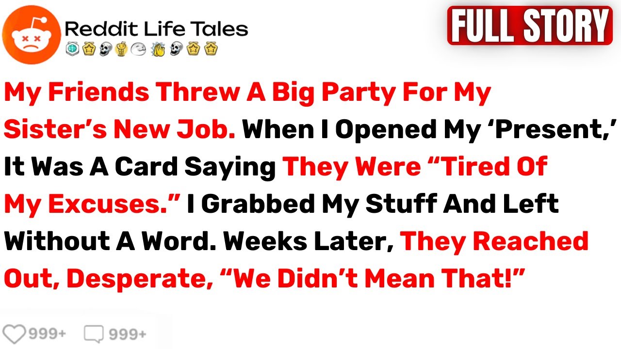 My Friends Threw A Big Party For My Sister’s New Job. When I Opened My ...