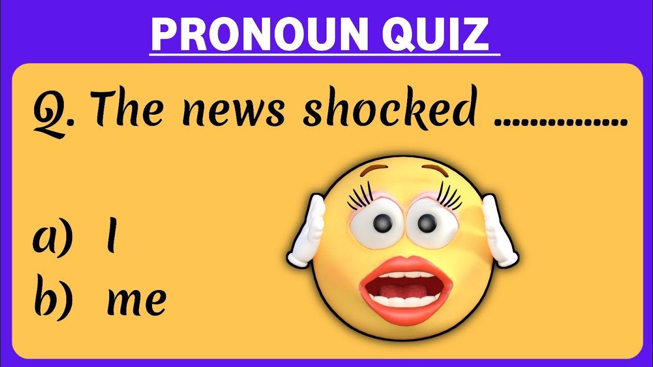 CAN YOU SCORE 12/12 || PRONOUN QUIZ || PRONOUN TEST || ENGLISH GRAMMAR ...