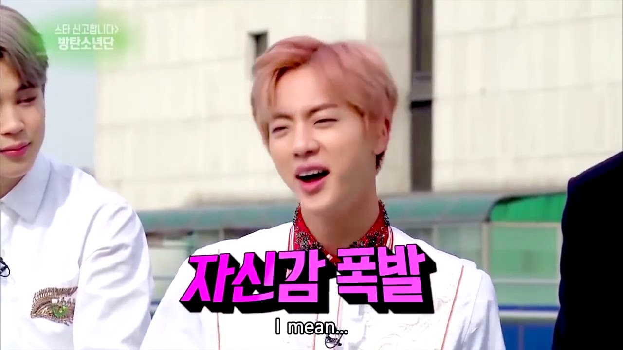 AHJINSSI BTS' ANGRY JIN - YouTube