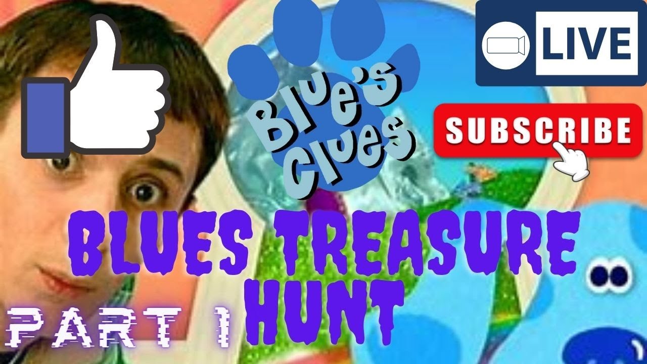 Blue's Clues: treasure hunt (1999/PC) Game LIVE REVISITED! - YouTube