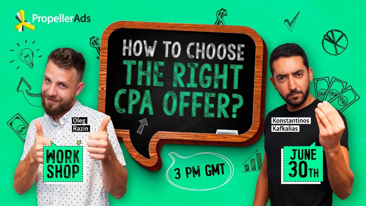 Workshop: How to Choose the Right CPA Offer? - YouTube