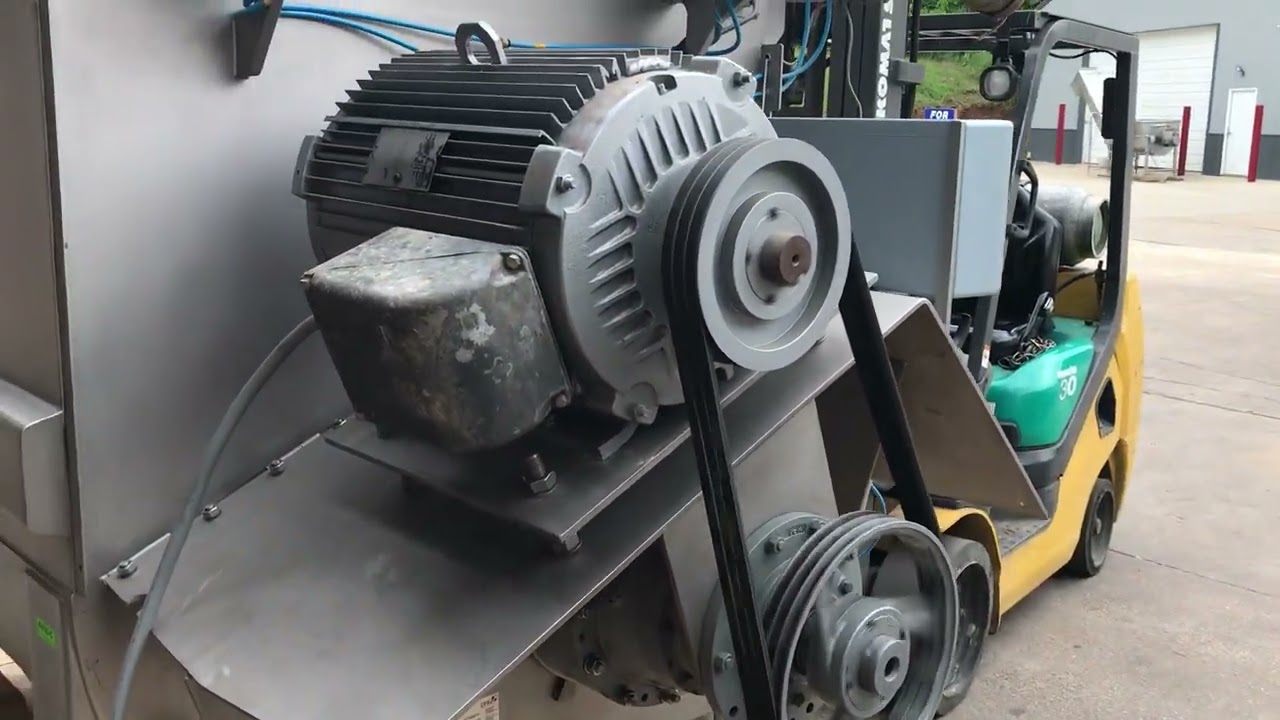 GEA UniMix 2500 Single Shaft Ribbon Blender #7895 - YouTube