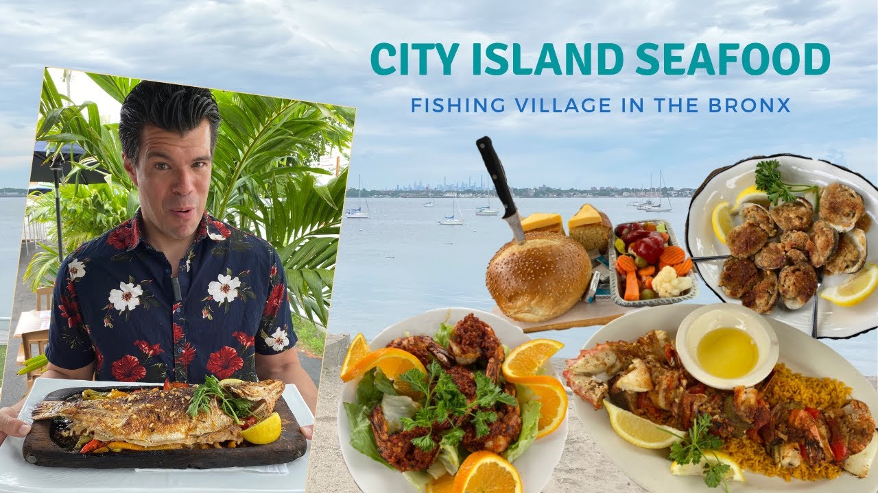 Seafood Feast in the Bronx's City Island @ Sammy's Tropical Patio - YouTube