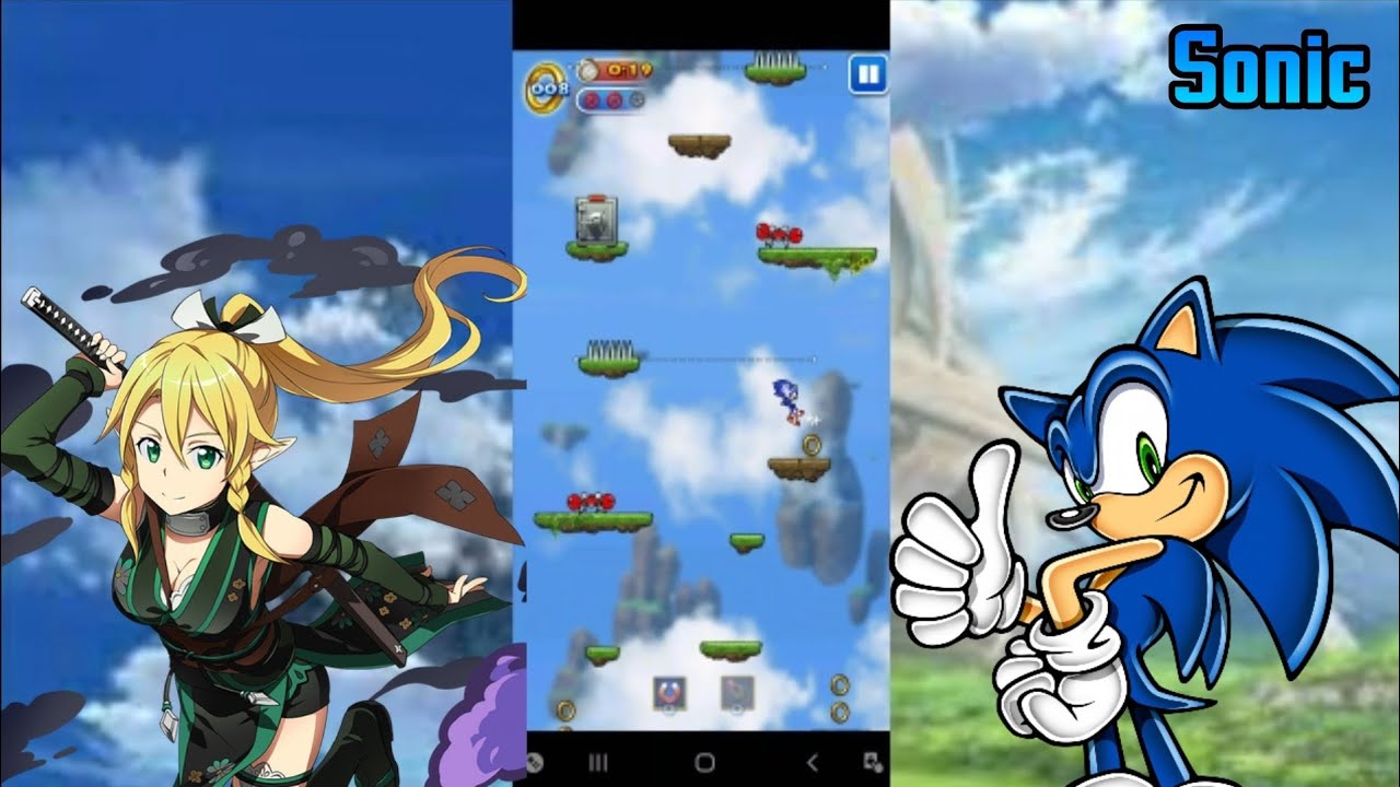 Sonic Jump (Android) - Playthrough Parte 1/3 - YouTube