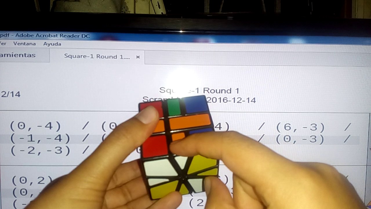Como scramblear square 1 - YouTube