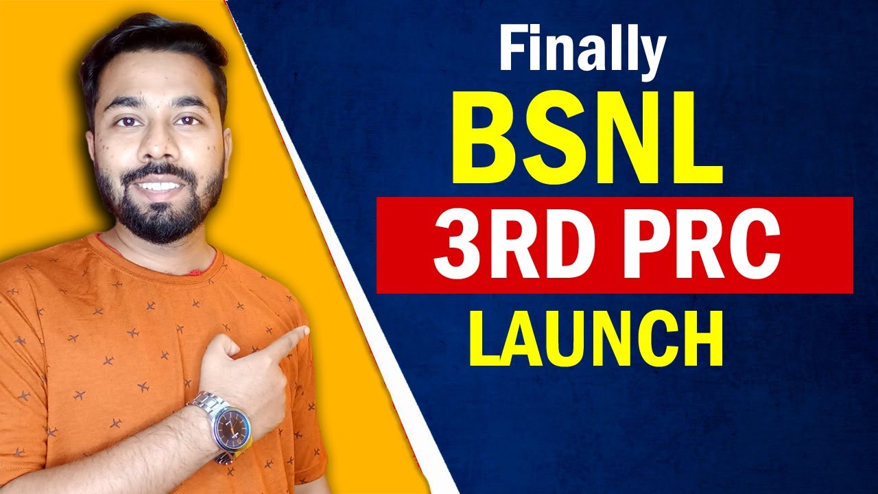 Finally BSNL 3RD PRC Launch !! - YouTube