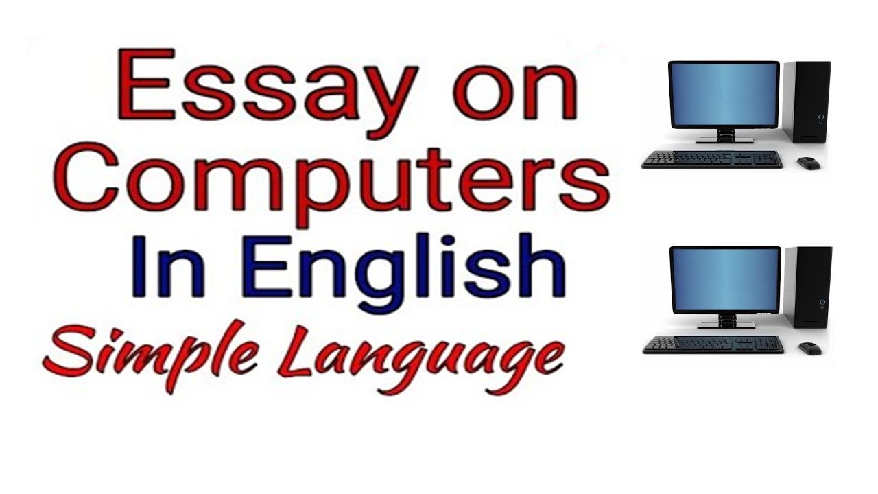 Essay on Computer and its Uses in English - YouTube