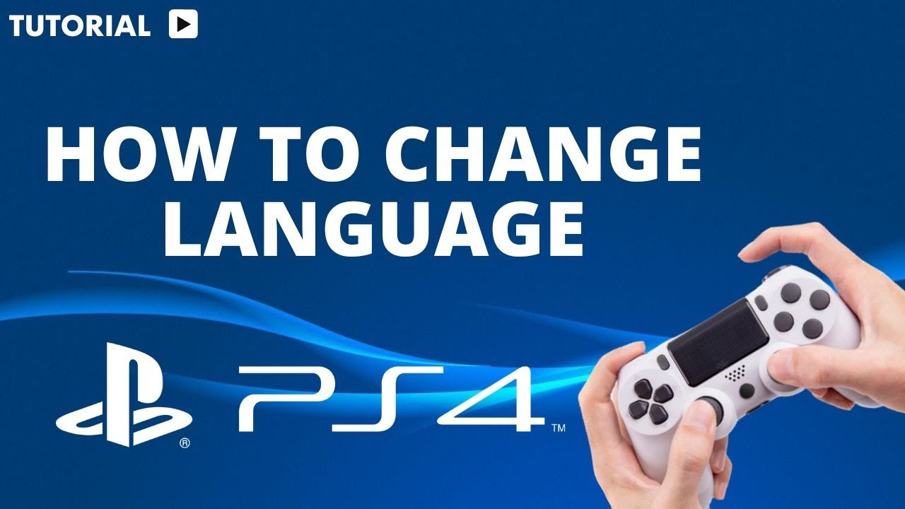How to change language on PS4 - YouTube