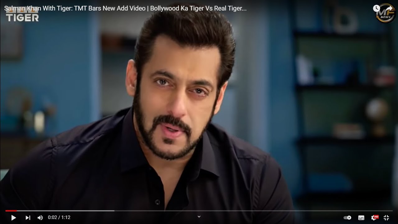 As Salman Khan in SEL Tiger TMT - YouTube