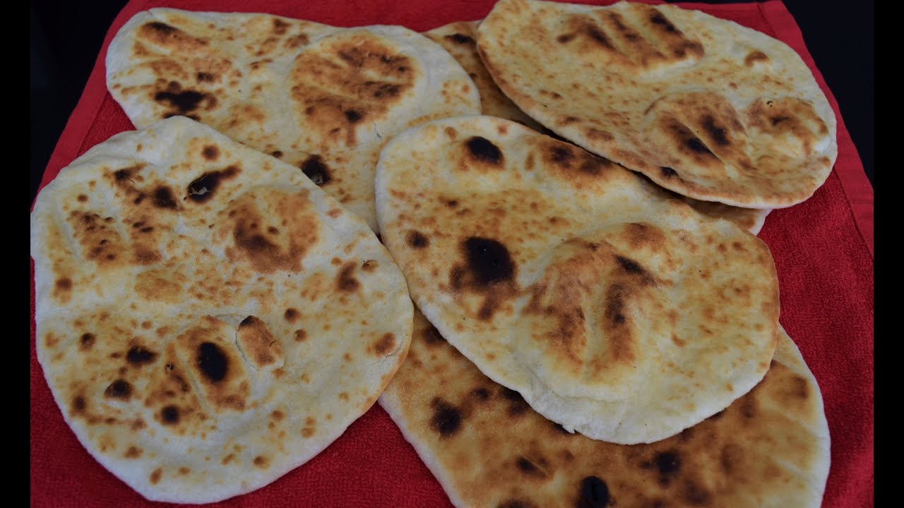 Famous traditional Afghan Bread | Afghan Naan without oven | English ...
