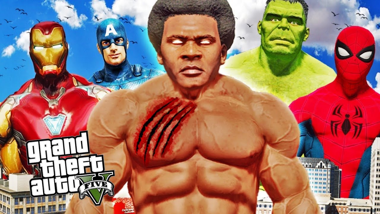 FRANKLIN becomes WORLDS STRONGEST MAN In GTA 5 - (Super Power) - YouTube