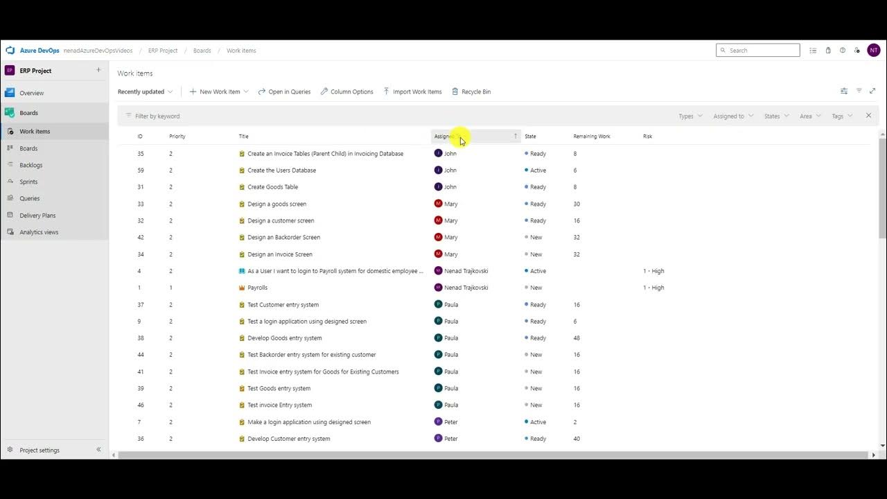 24. How to Customize Boards - Azure DevOps - YouTube