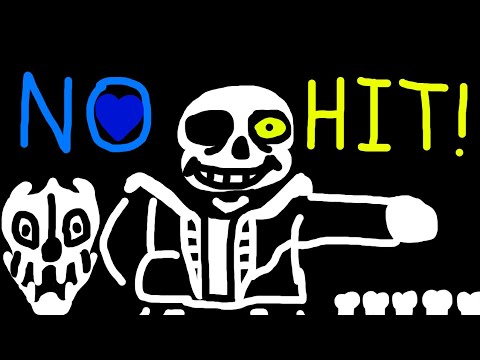 [NO HIT AGAIN!] Undertale Sans Fight - YouTube
