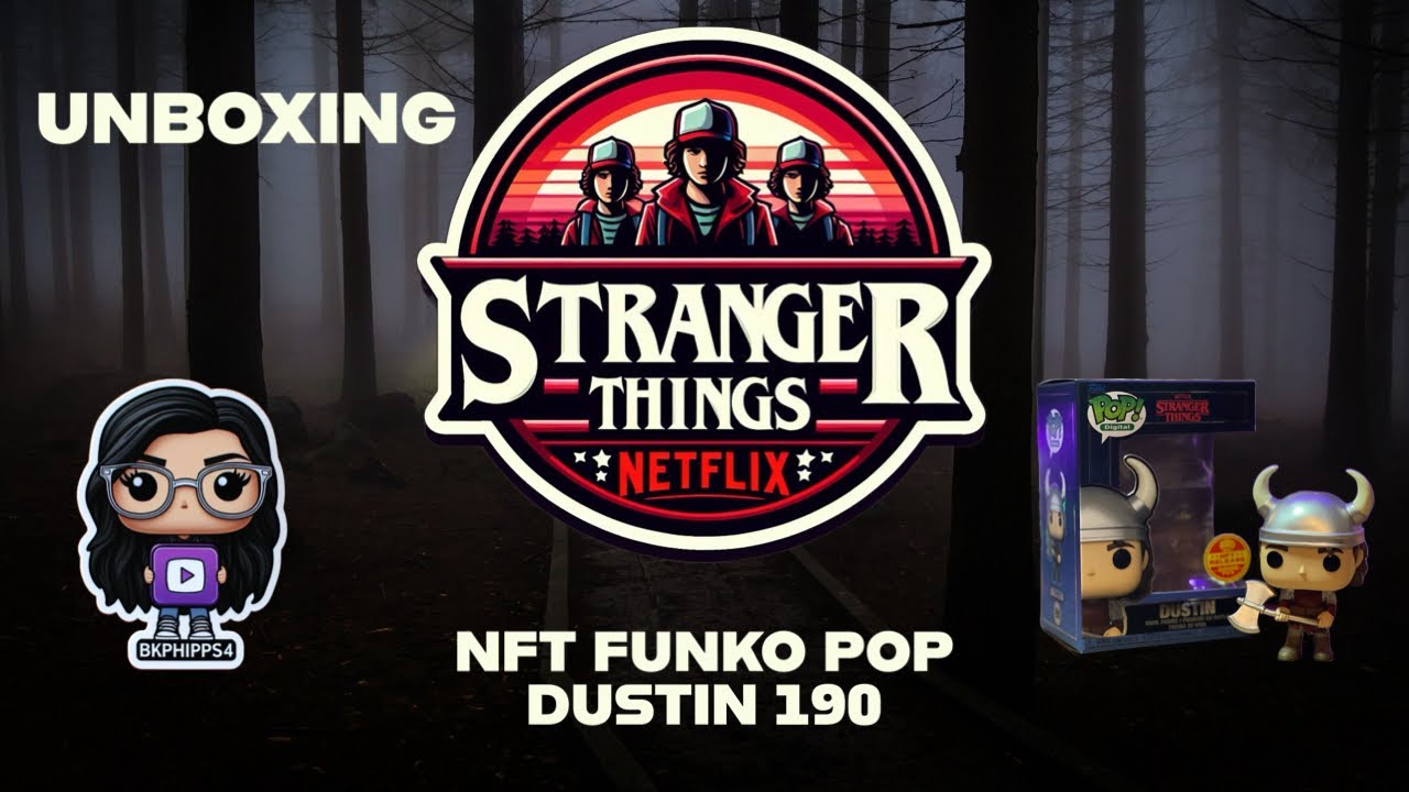 FUNKO POP UNBOXING - Funko Pop NFT Legendary Stranger Things Dustin 190 ...