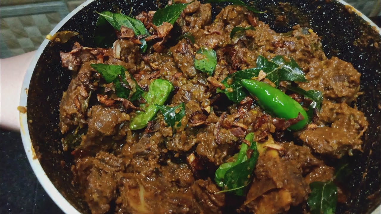 ബീഫ് മല്ലി പെരളൻ | Beef Recipe | Beef peralan - YouTube