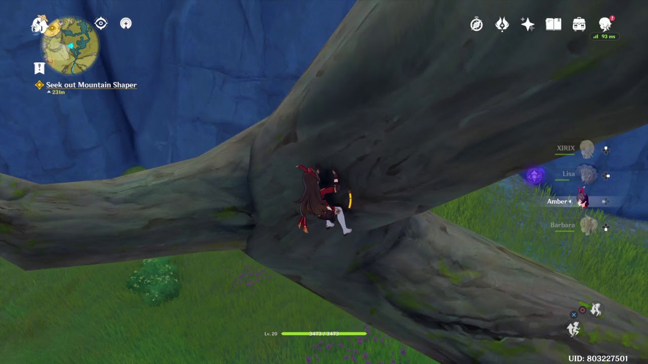 SOUTHEAST MT HULAO SEELIE TREASURE Genshin Impact - YouTube