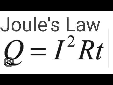 Class 10th Physics Electricity Lecture 16 Joule's Law Heating - YouTube