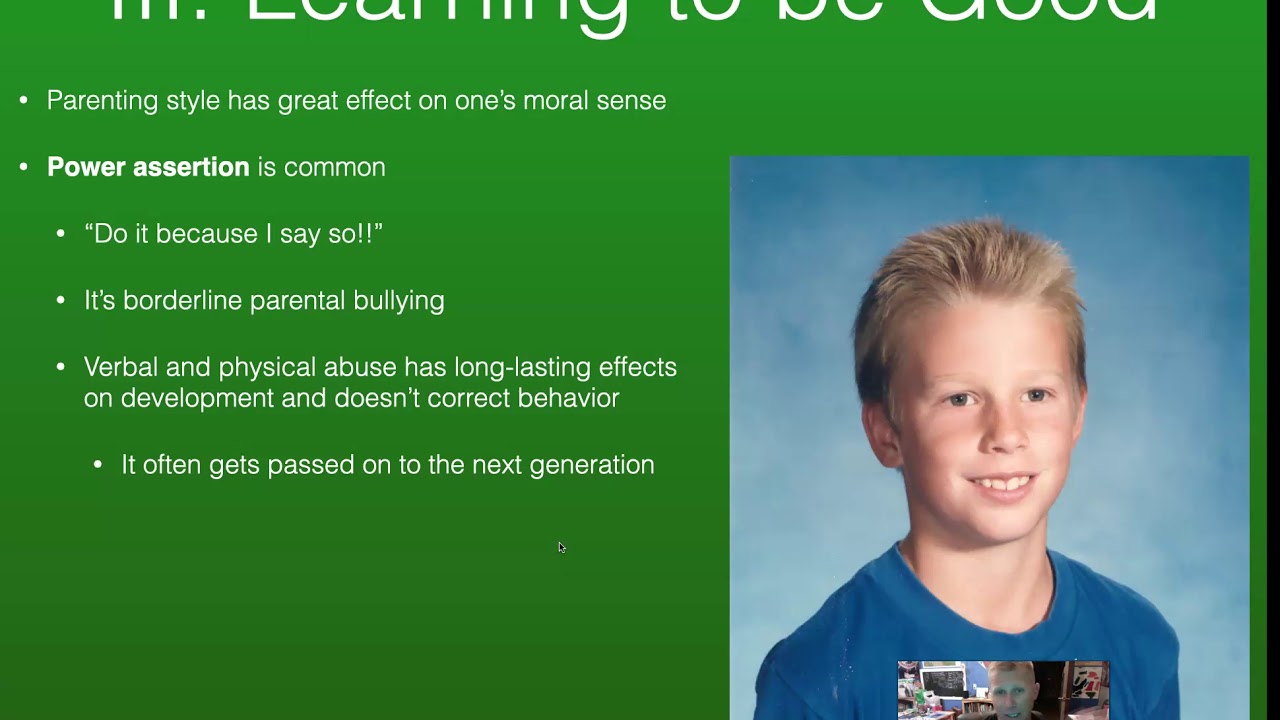 Chapter 3.3 Learning to Be Good - YouTube