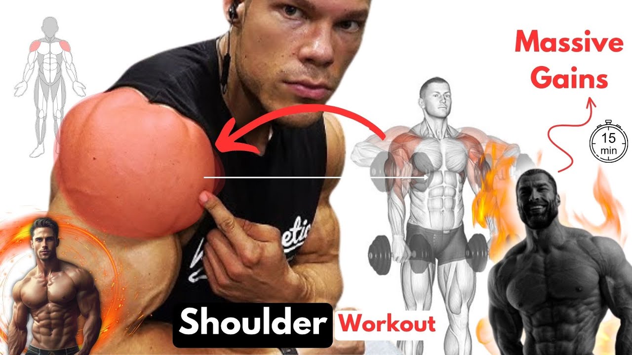 💪 Ultimate Shoulder Sculpting Workout at Home | 15 Minutes to Broad ...