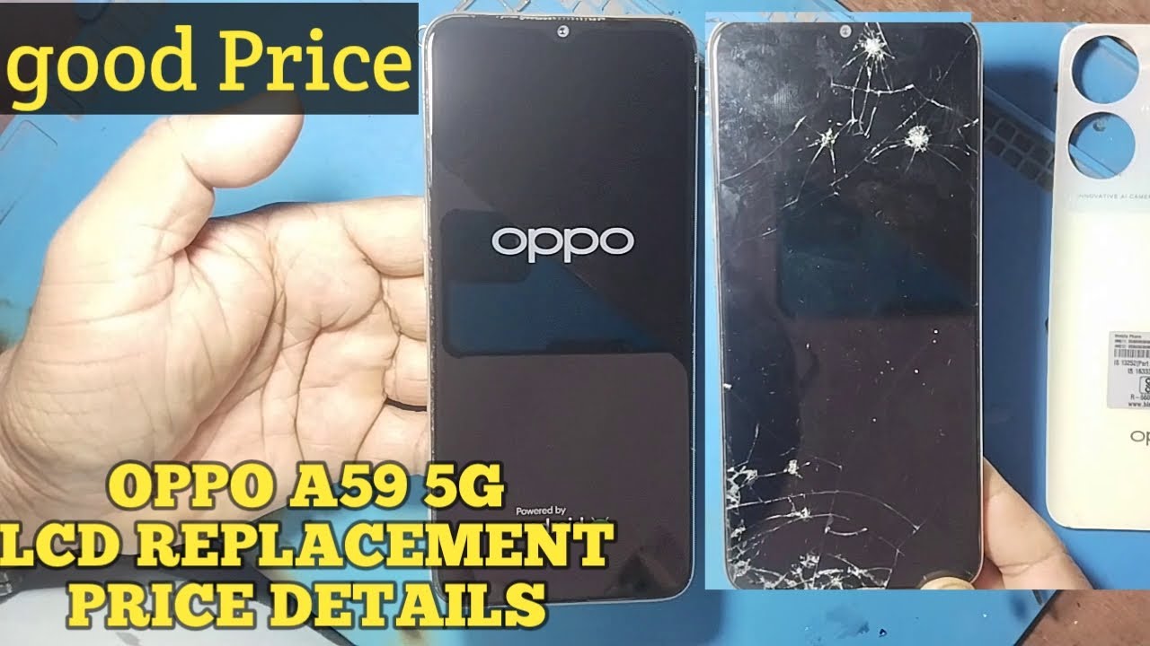OPPO A59 5G LCD Replacement ! How To Change LCD OPPO A59 5g. - YouTube