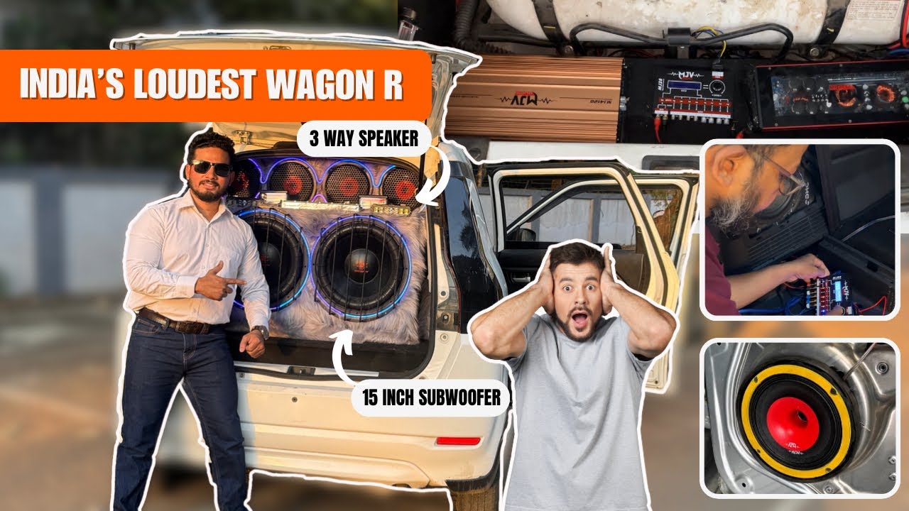 INDIA’S LOUDEST WAGON R 🔥WITH 15-INCH SUBWOOFERS FOR INSANE OUTDOOR ...