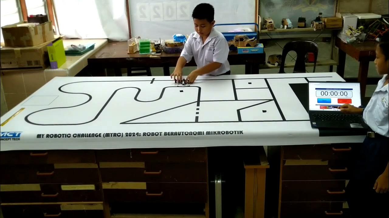 ROBOT BERAUTONOMI MIKROBOTIK SK SUNGAI DUAN - YouTube