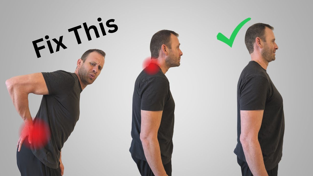 How to Fix your Posture and Relieve Back Pain (Instantly!) - YouTube