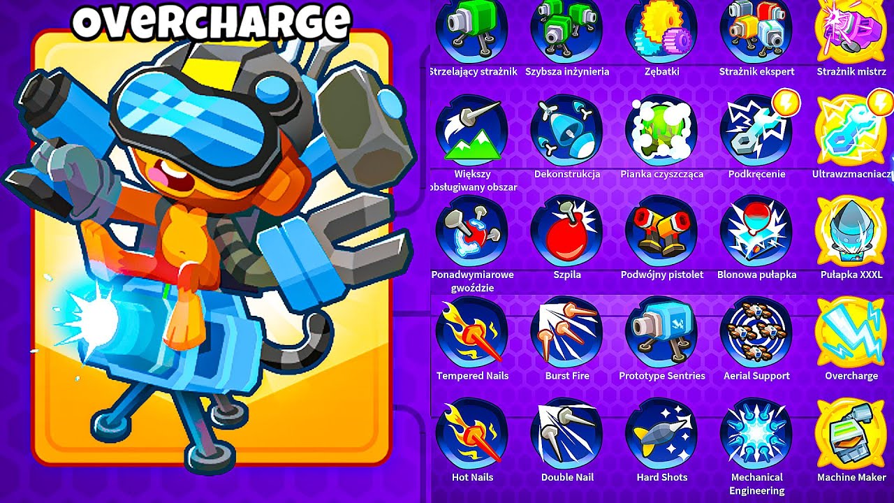 TEN ENGINEER MONKEY 5-5-5-5-5 ZNISZCZY WSZYSTKO - BLOONS TD 6 - YouTube