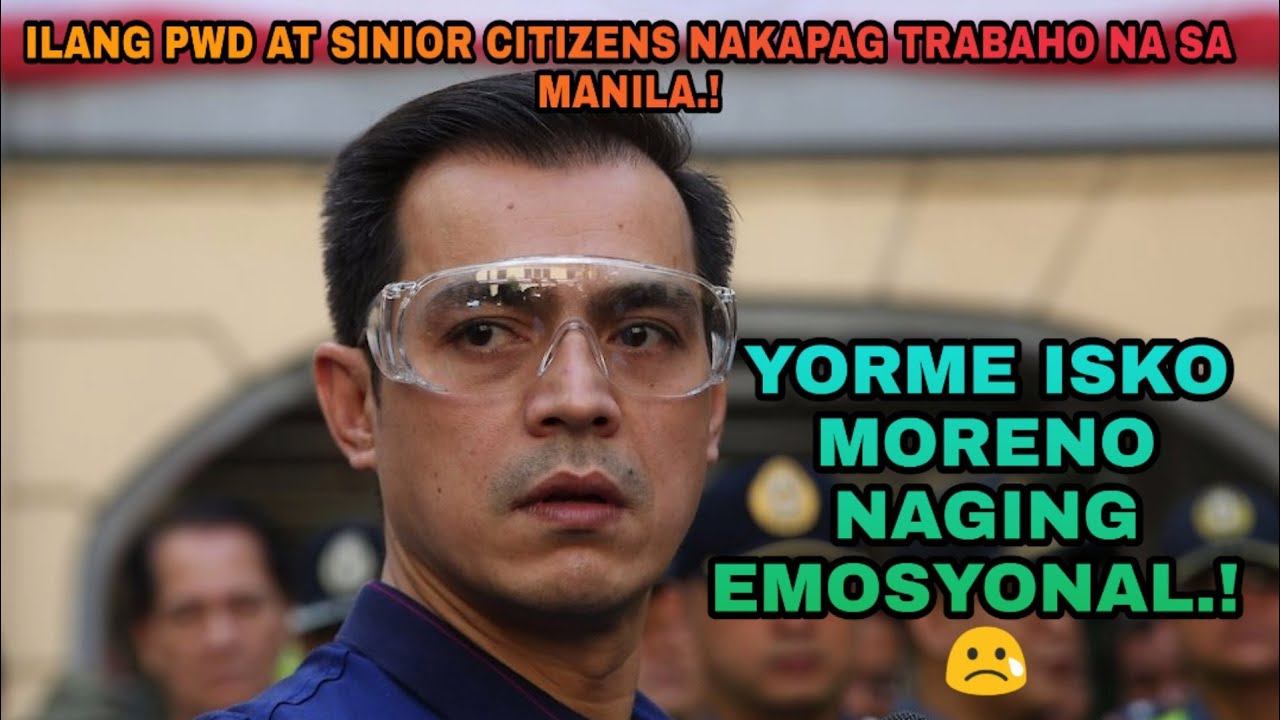 YORME ISKO MORENO NAGING EMOTIONAL DAHIL MY MGA SINIOR CITIZEN NA ...